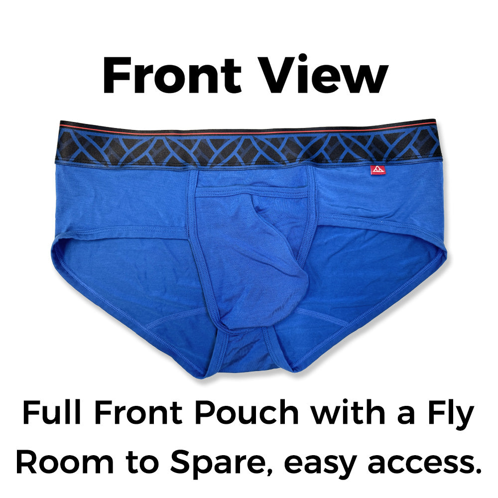Krakatoa Briefs | Seamless Pouch Briefs with Fly | Never Adjust ...